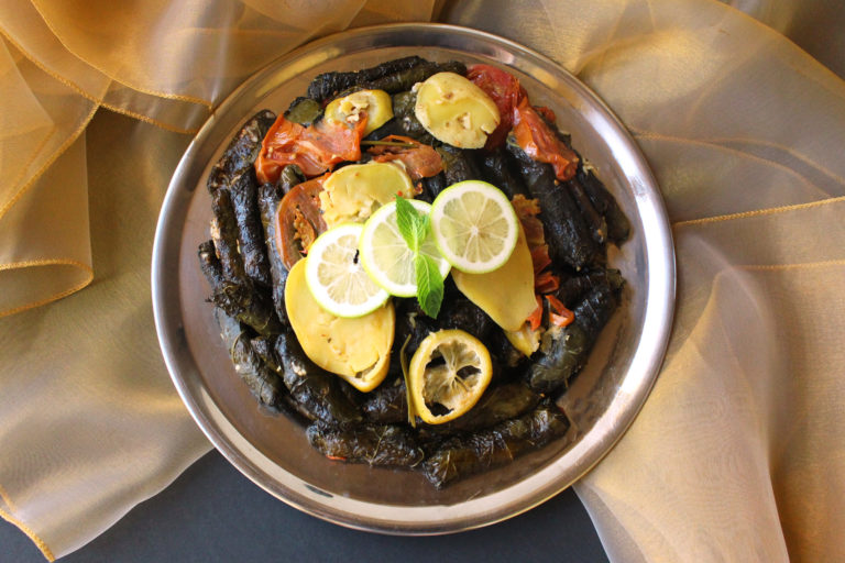 Authentic Yalanji (Dolmas) Stuffed Grape Leaves with Rolling Tutorial ...