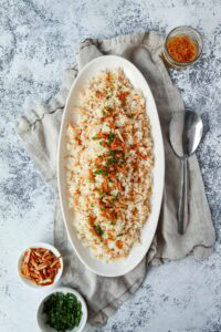 Vermicelli Rice - Authentic Mediterranean Rice Pilaf Recipe